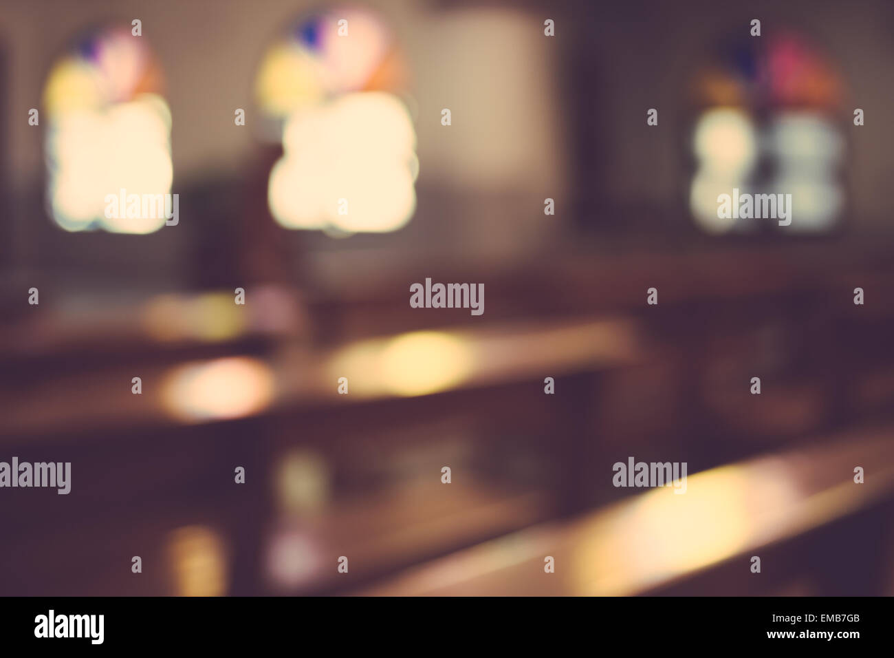 church interior blur abstract background Stock Photo - Alamy