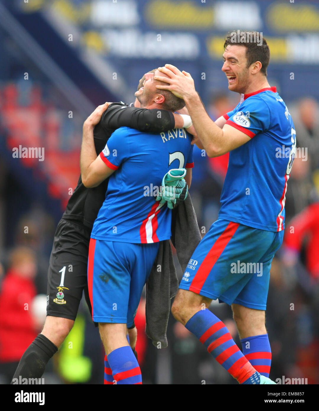 Glasgow, Scotland. 19th Apr, 2015. The William Hill Scottish Cup. Semi ...