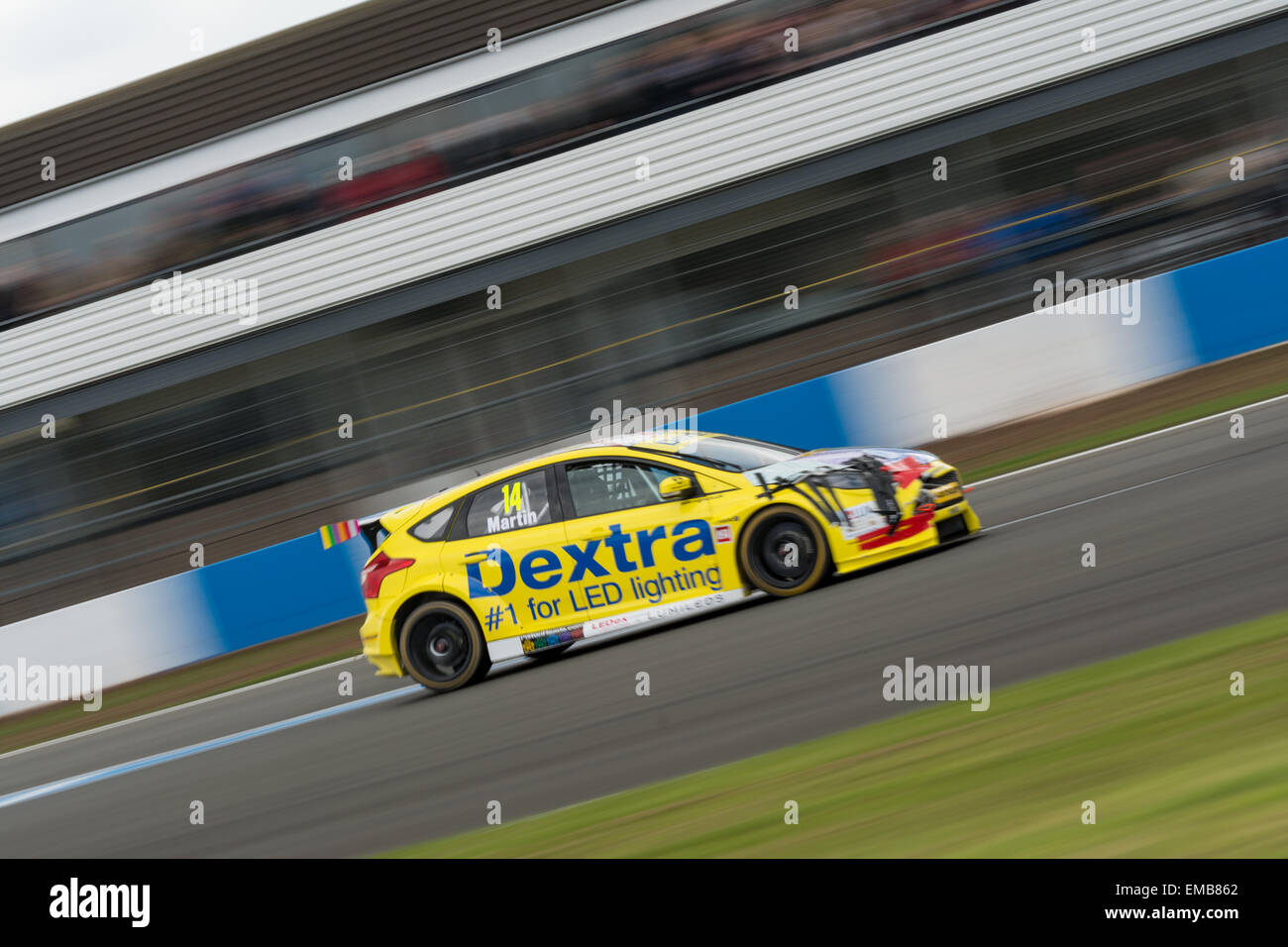 Donington Park, Donington Castle, UK. 19th April, 2015. Alex Martin and ...