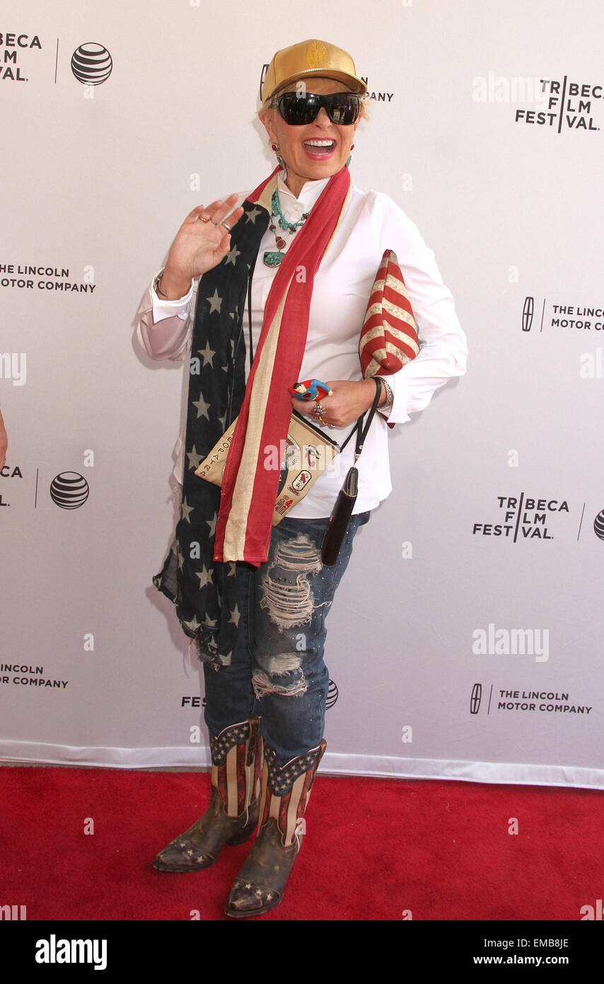 New York, New York, USA. 18th Apr, 2015. Actress/activist ROSEANNE BARR ...