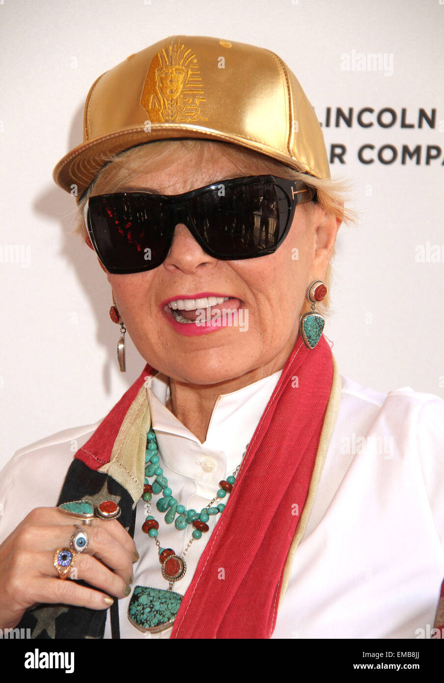 New York, New York, USA. 18th Apr, 2015. Actress/activist ROSEANNE BARR ...