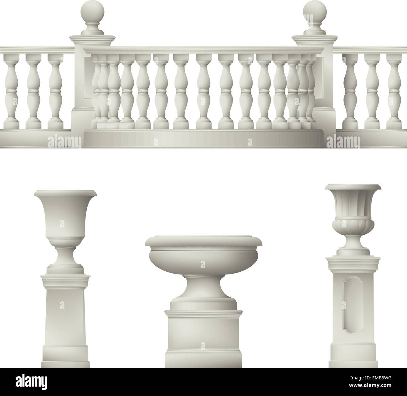 Baluster Shape Vector Stock Photos & Baluster Shape Vector Stock Images ...