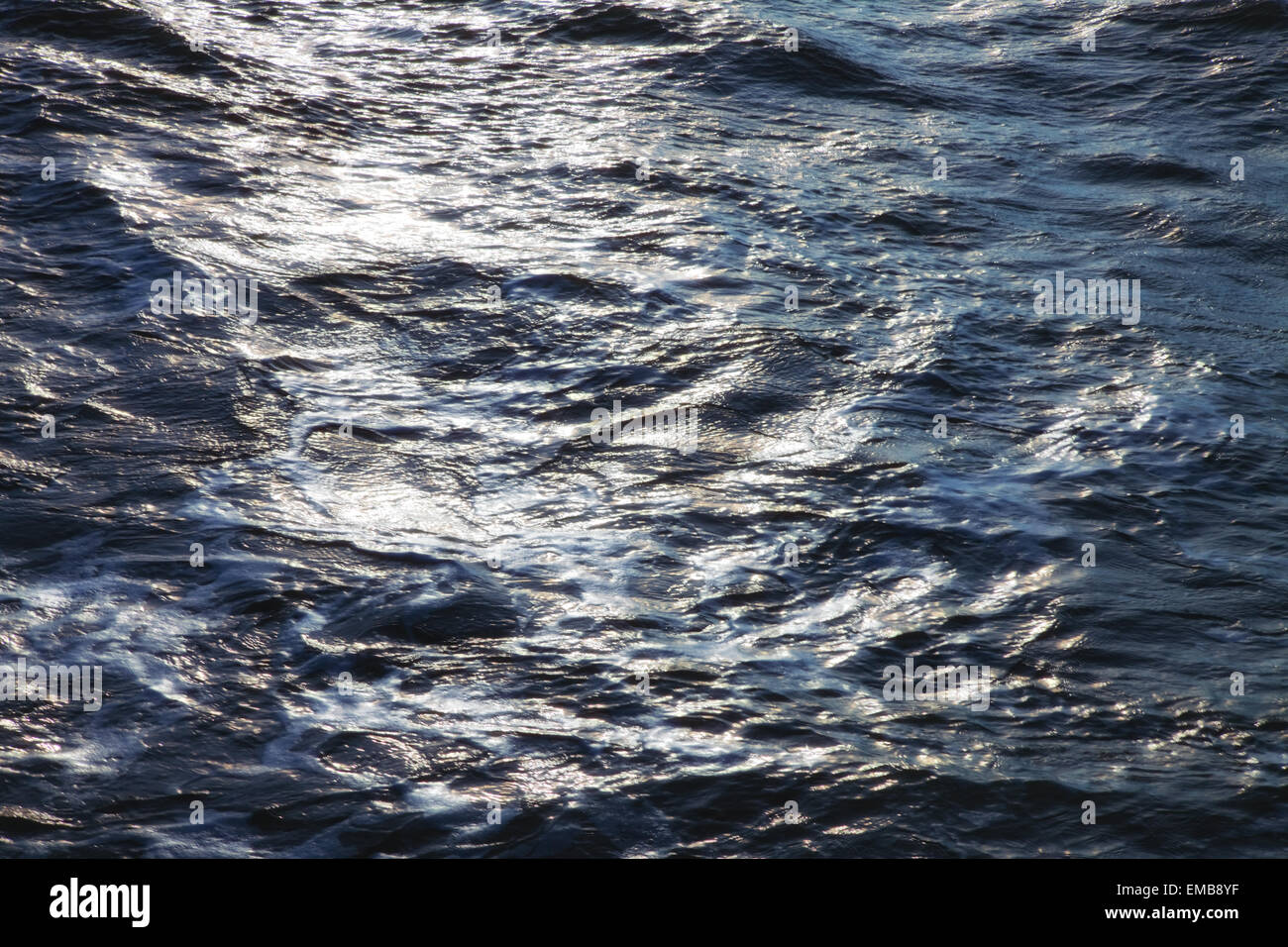 close up detail of flowing water creating pattern and texture Stock ...