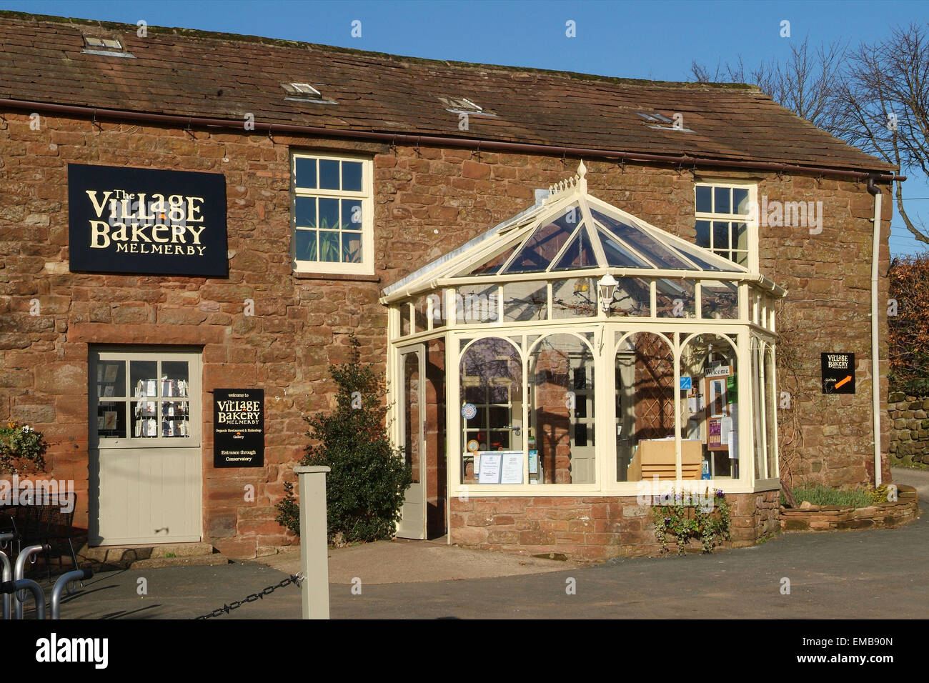 The Village Bakery, Melmerby, Penrith, Cumbria, UK with master baker ...