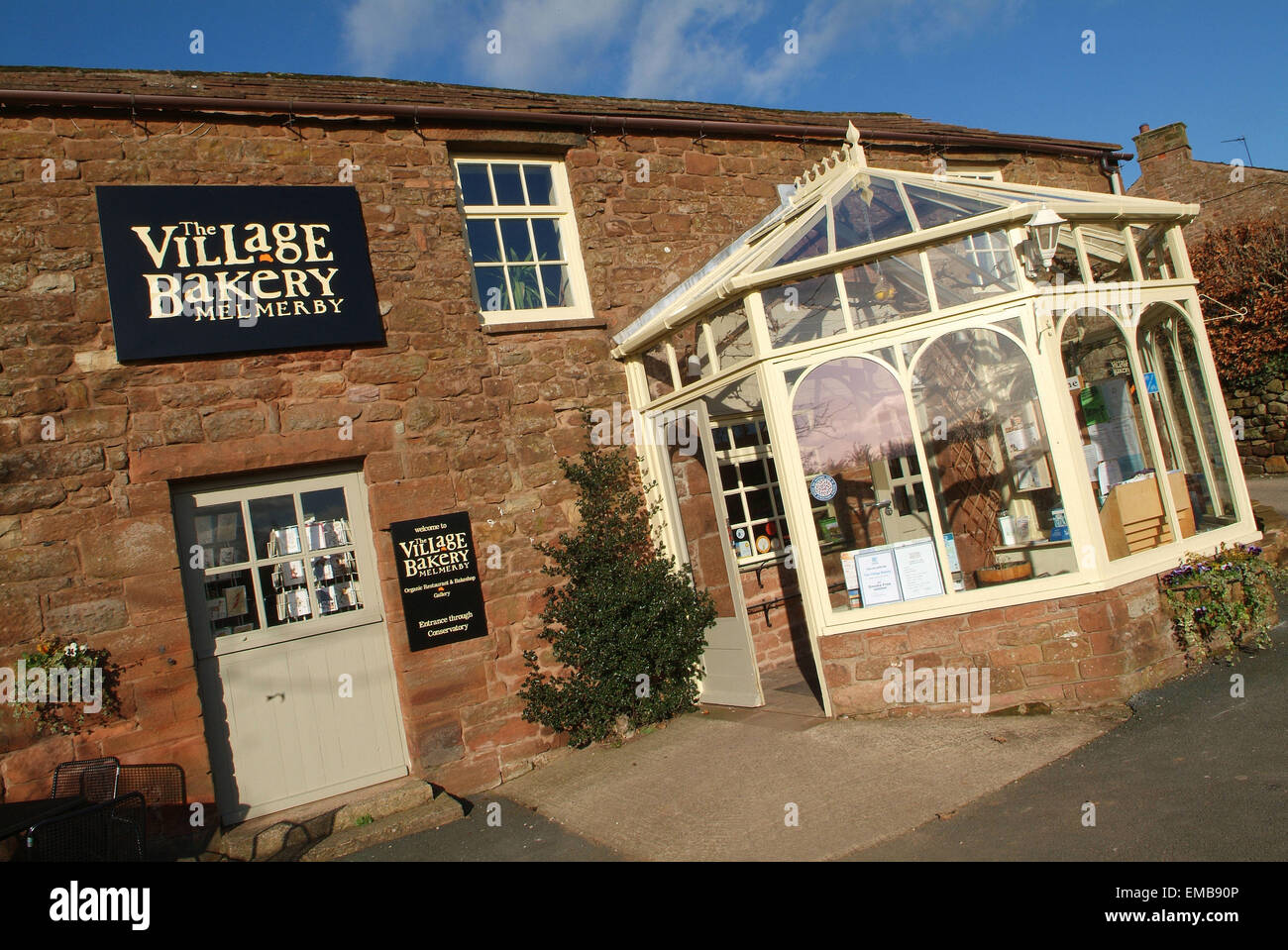 The Village Bakery, Melmerby, Penrith, Cumbria, UK with master baker ...