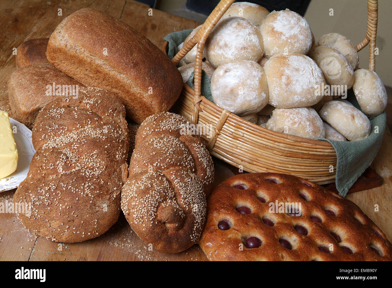 The Village Bakery, Melmerby, Penrith, Cumbria, UK with master baker ...