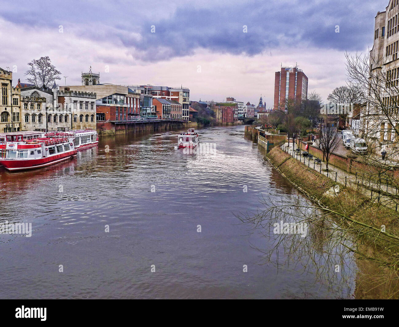 River foss river ouse confluence hi-res stock photography and images ...