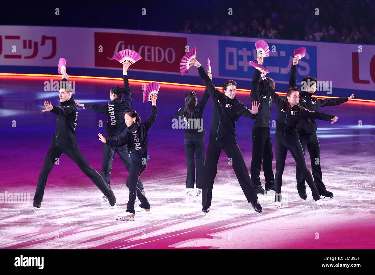 Figure Skating 2015 Exhibition at Yoyogi 1st Gymnasium, Tokyo, Japan ...