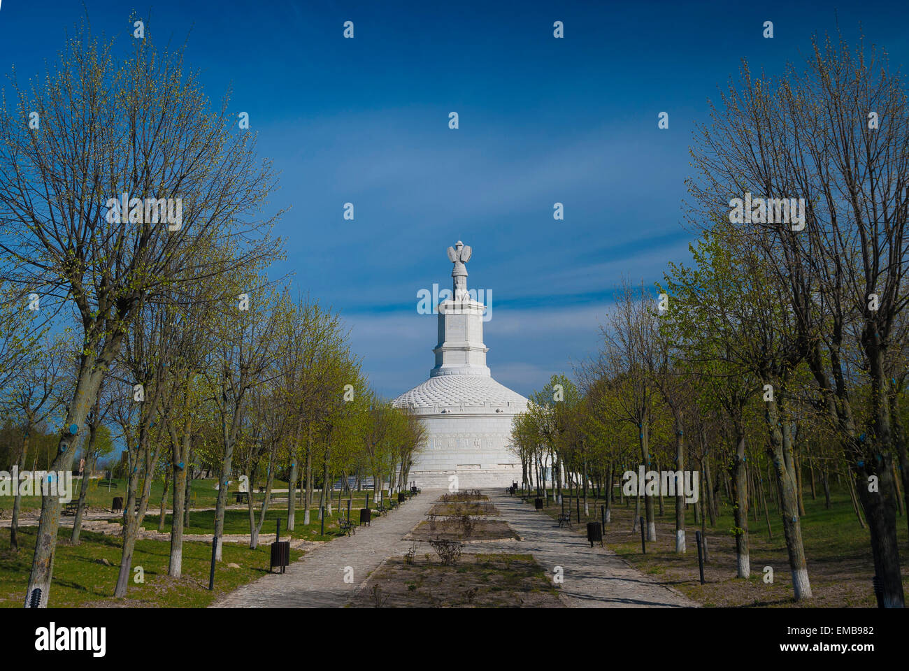 Tropaeum Traiani ,a Roman triumphal monument in Adamclisi, Constanta ...