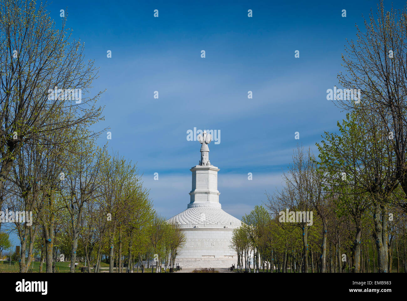 Tropaeum Traiani ,a Roman triumphal monument in Adamclisi, Constanta ...