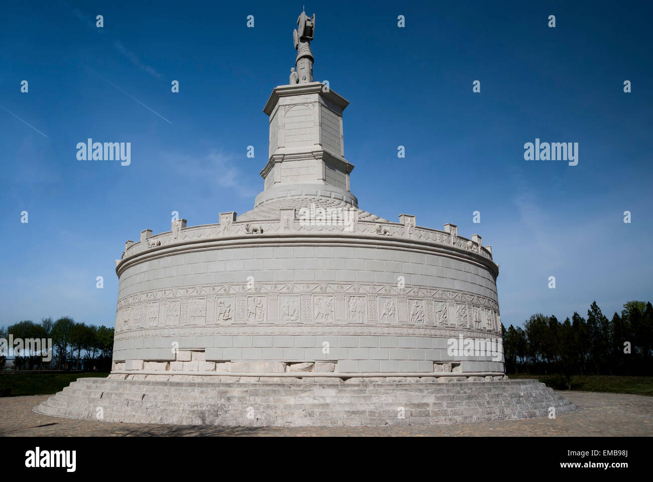 Tropaeum Traiani ,a Roman triumphal monument in Adamclisi, Constanta ...