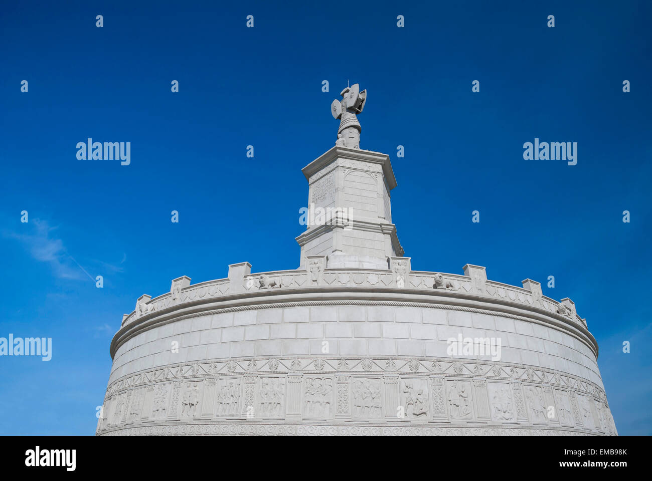 Tropaeum Traiani ,a Roman triumphal monument in Adamclisi, Constanta ...