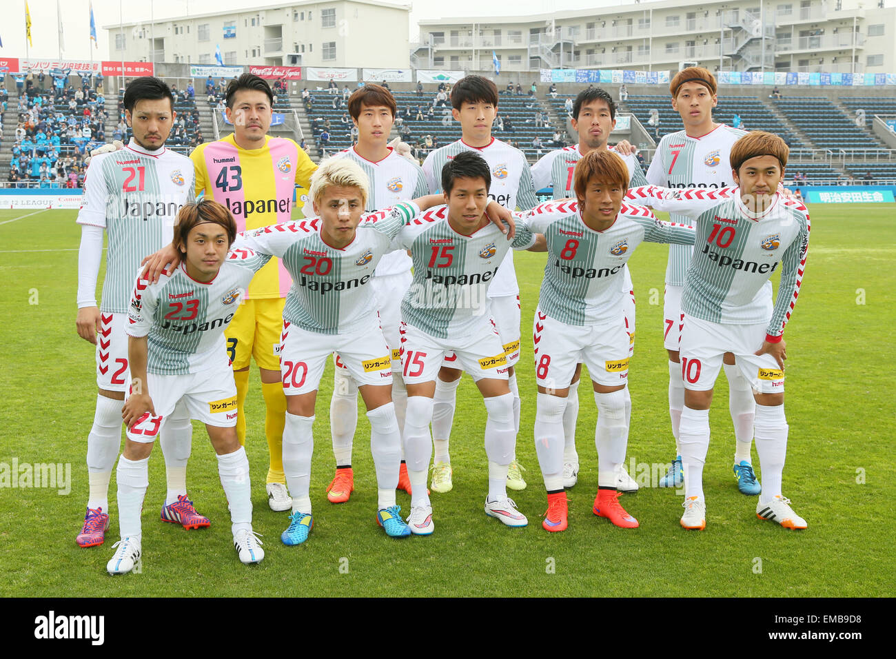 NHK Spring MitsuzawaFootball Stadium, Kanagawa, Japan. 19th Apr, 2015 ...