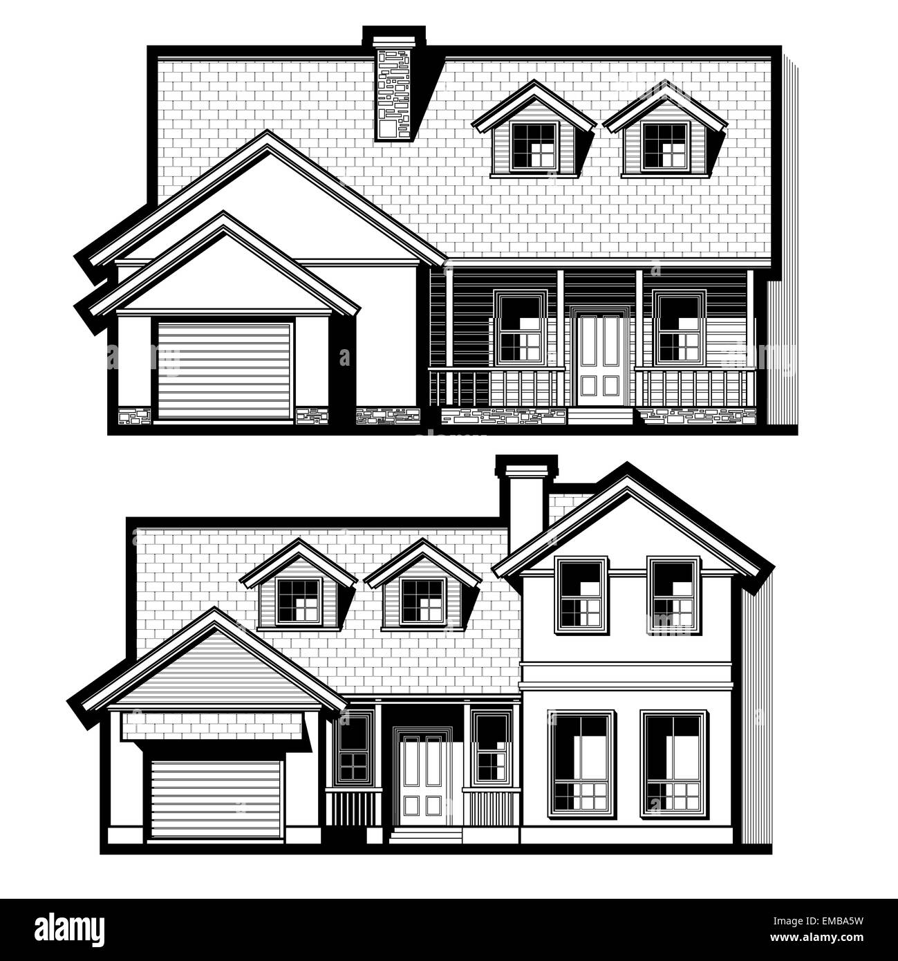 House sunshine Black and White Stock Photos & Images - Alamy