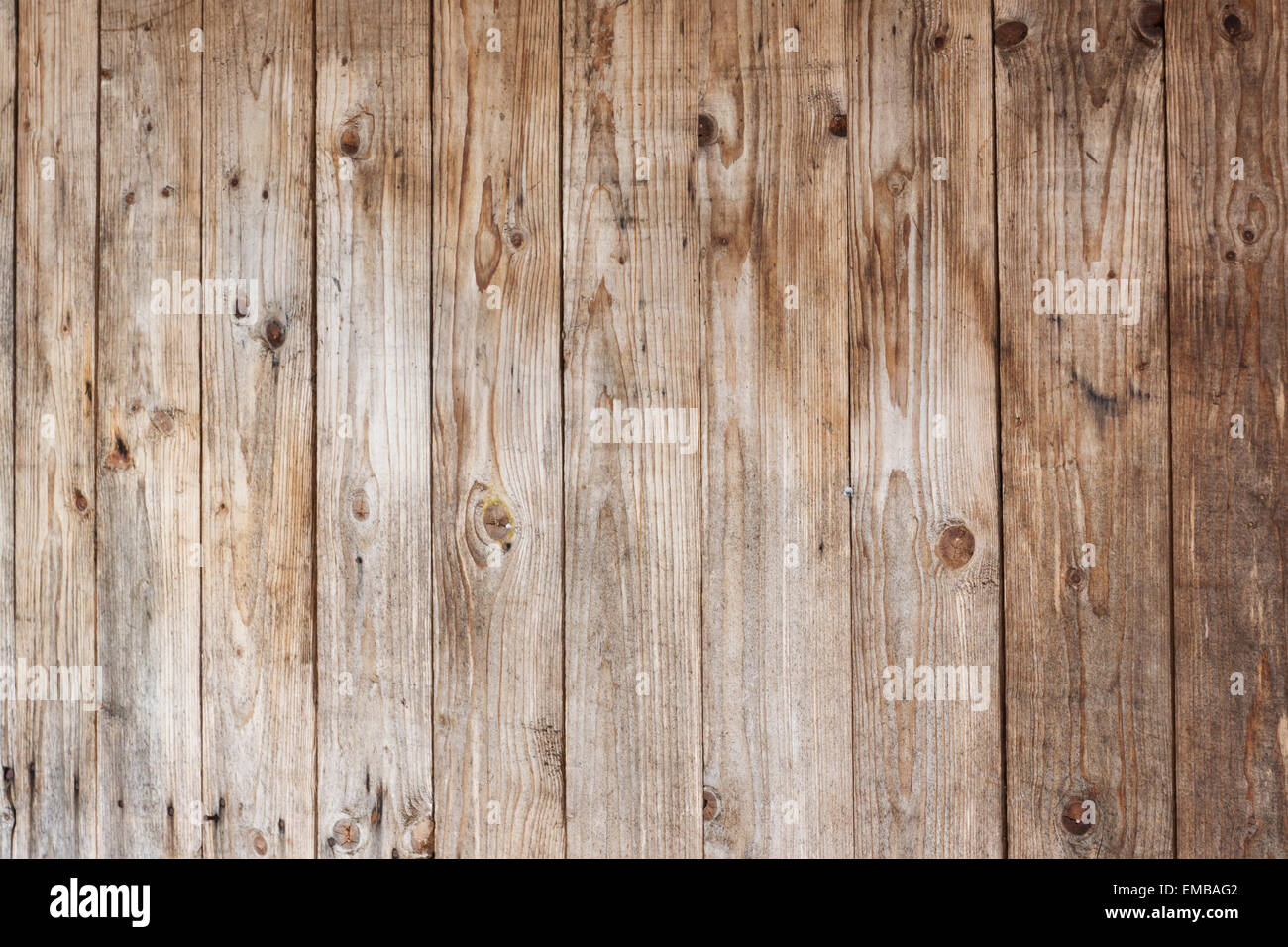 Texture of wood with vertical boards. The tree a natural way grew old ...