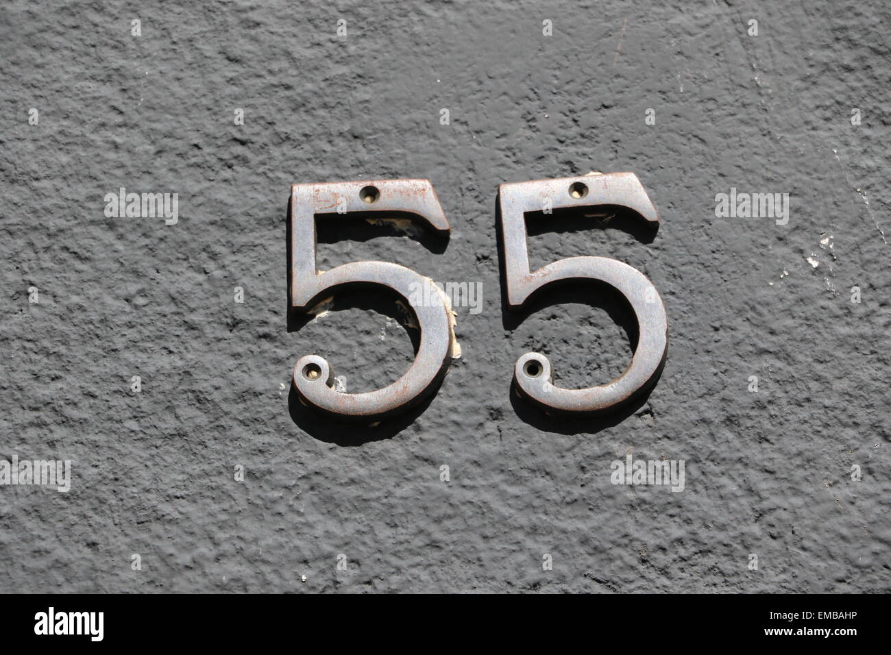 House number 55 hi-res stock photography and images - Alamy