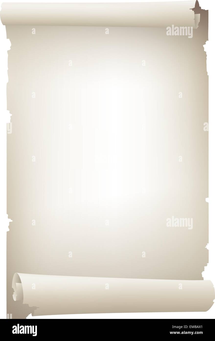 Old paper rolled banner Stock Vector Image & Art - Alamy