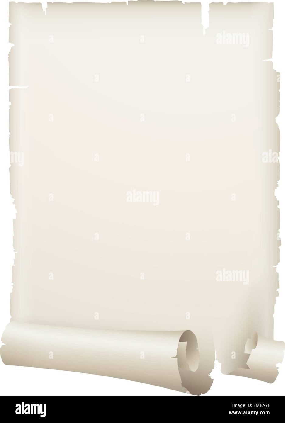 Old paper rolled banner Stock Vector Image & Art - Alamy