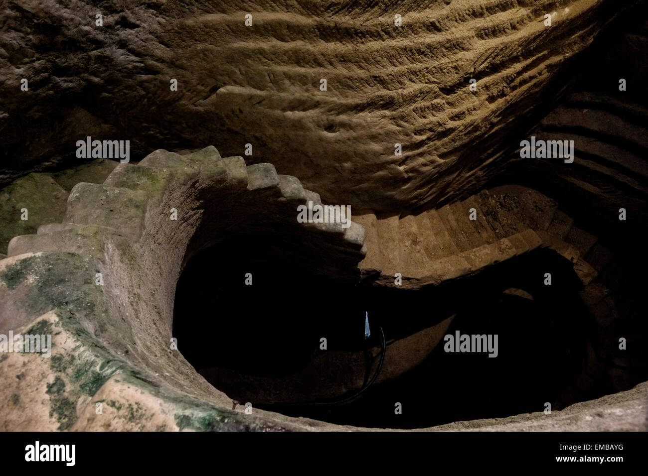 Interior view of a cave in complex 61 a system of interconnected caves ...