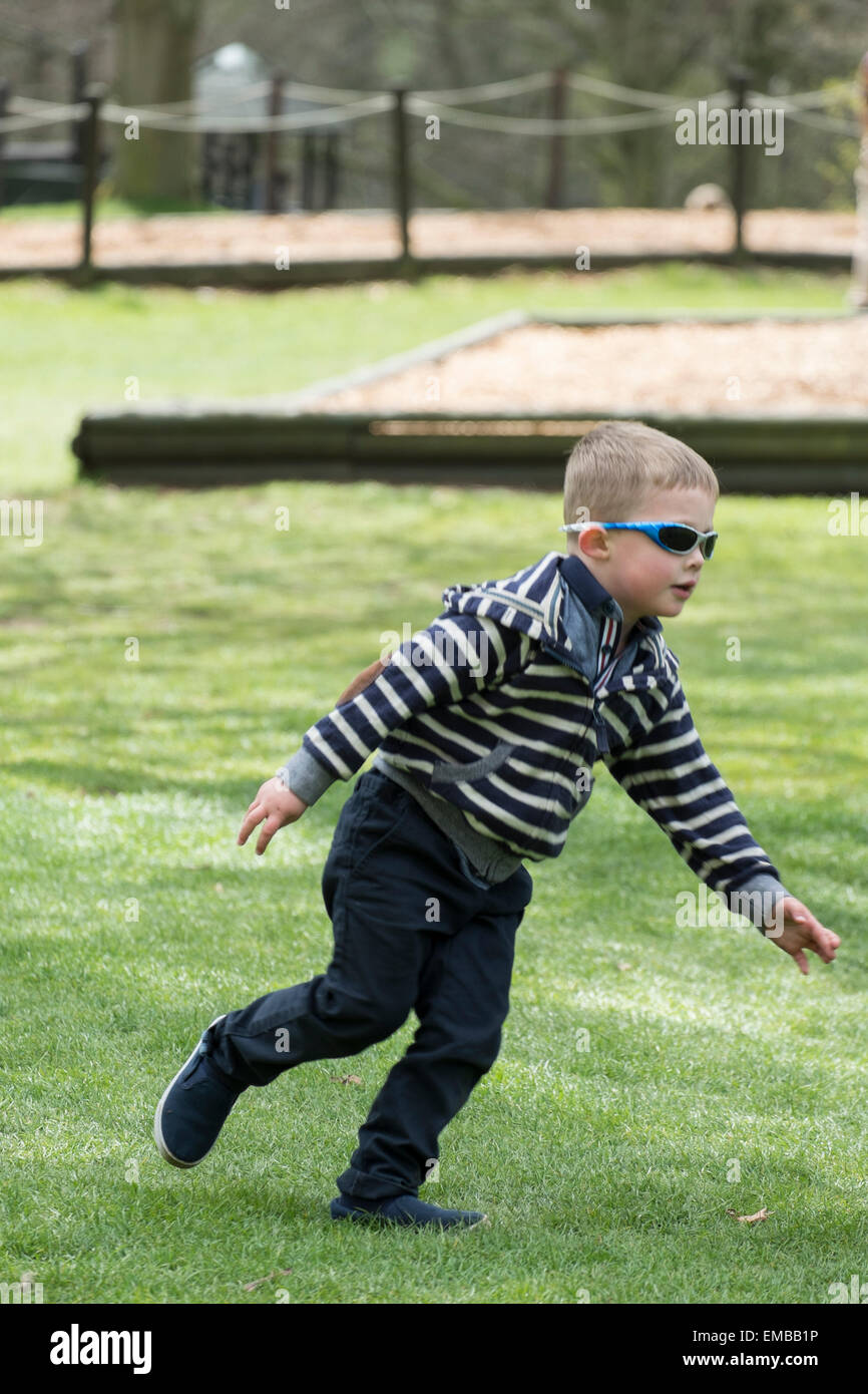19th April 2015 Families enjoying glorious sunny day at Harewood House ...