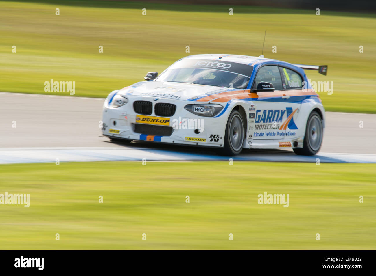 Donington Park, Donington Castle, UK. 19th April, 2015. Rob Collard and ...