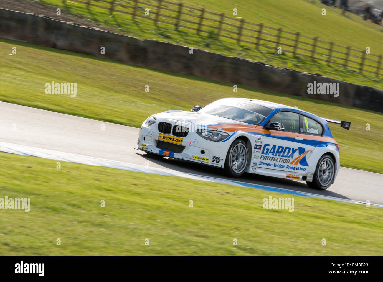 Donington Park, Donington Castle, UK. 19th April, 2015. Rob Collard and ...