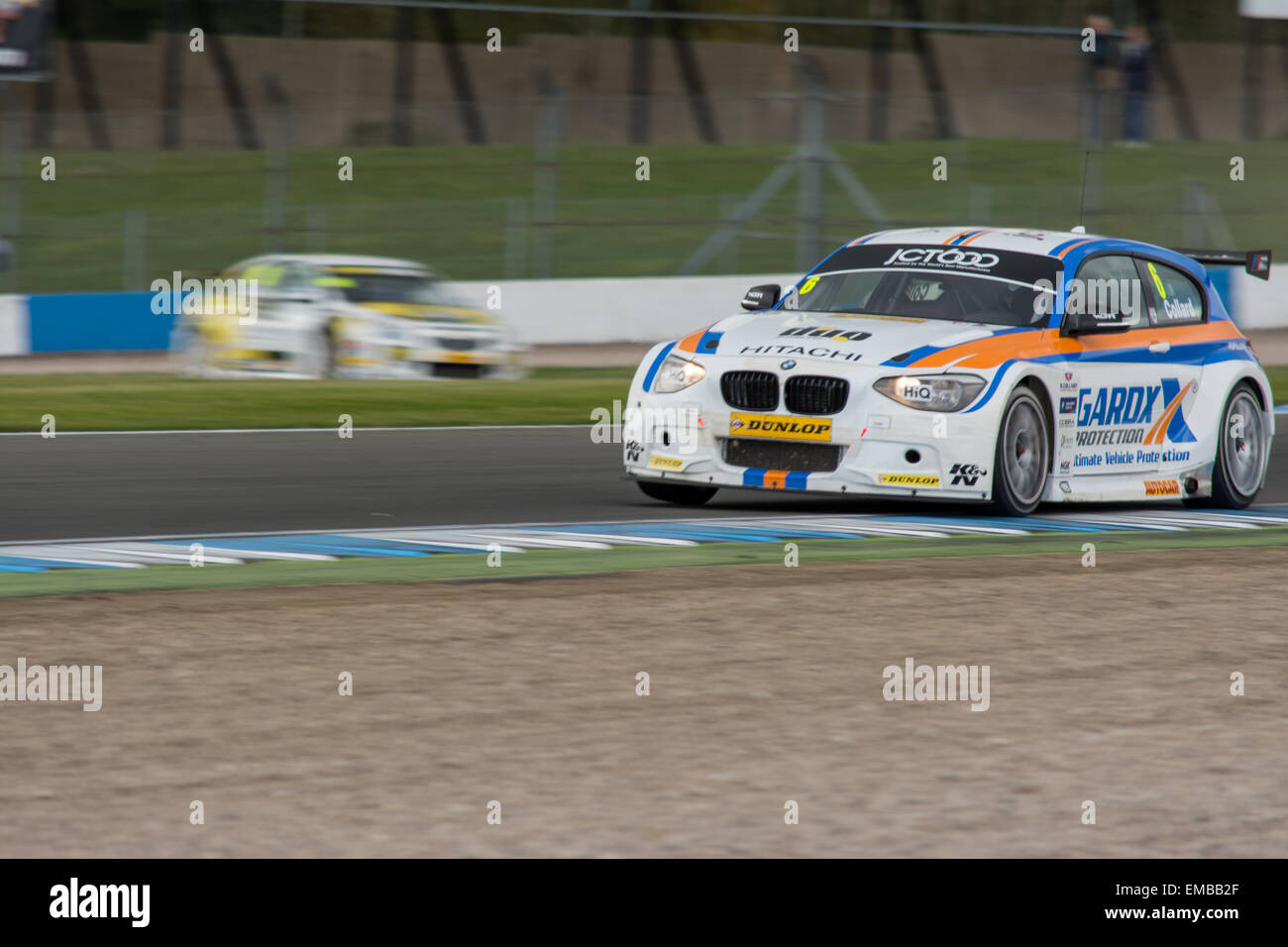 Donington Park, Donington Castle, UK. 19th April, 2015. Rob Collard and ...