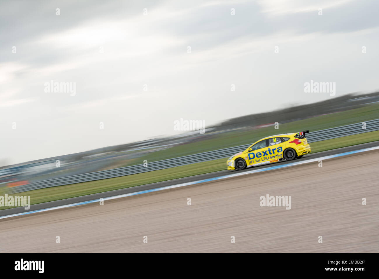 Donington Park, Donington Castle, UK. 19th April, 2015. Alex Martin and ...