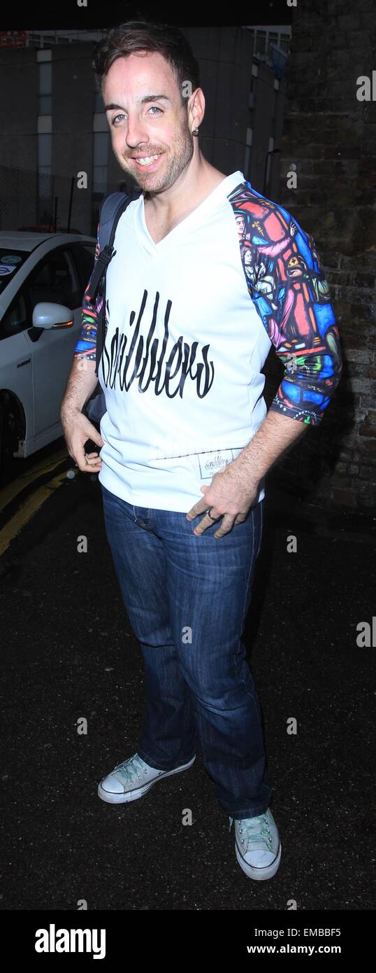 'X Factor' contestants leave a rehearsal studio Featuring: stevi ...