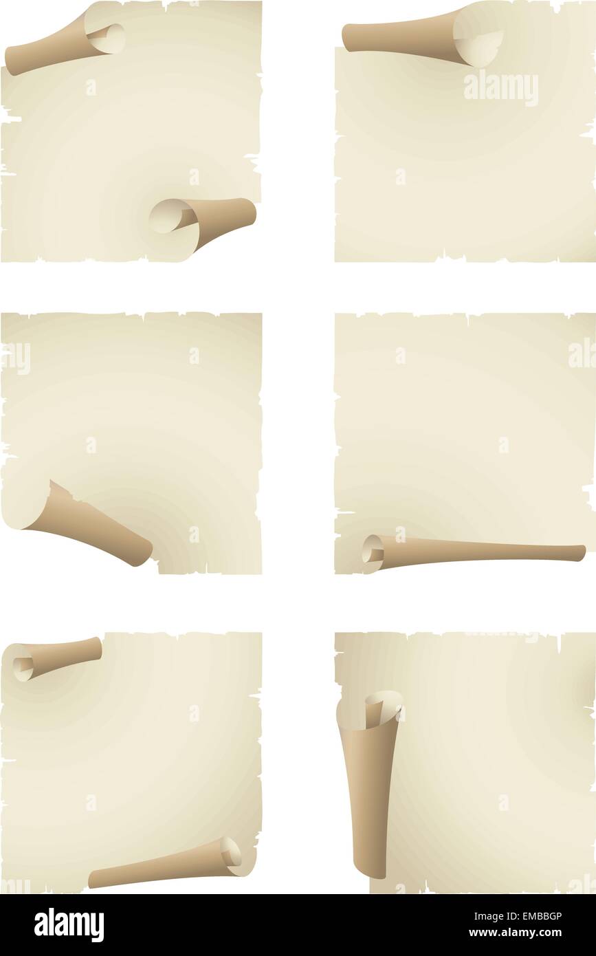 Cardboard Roll Decoration Stock Vector Images - Alamy