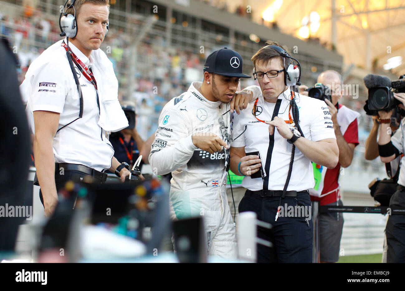 Lewis hamilton 2015 bahrain hi-res stock photography and images - Alamy