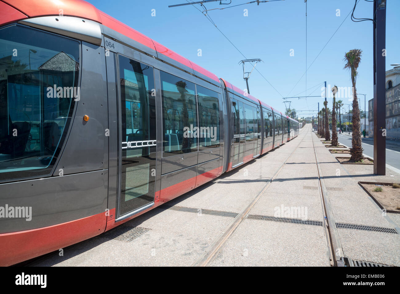 New public transport facility in Casablanca, Morocco Stock Photo - Alamy