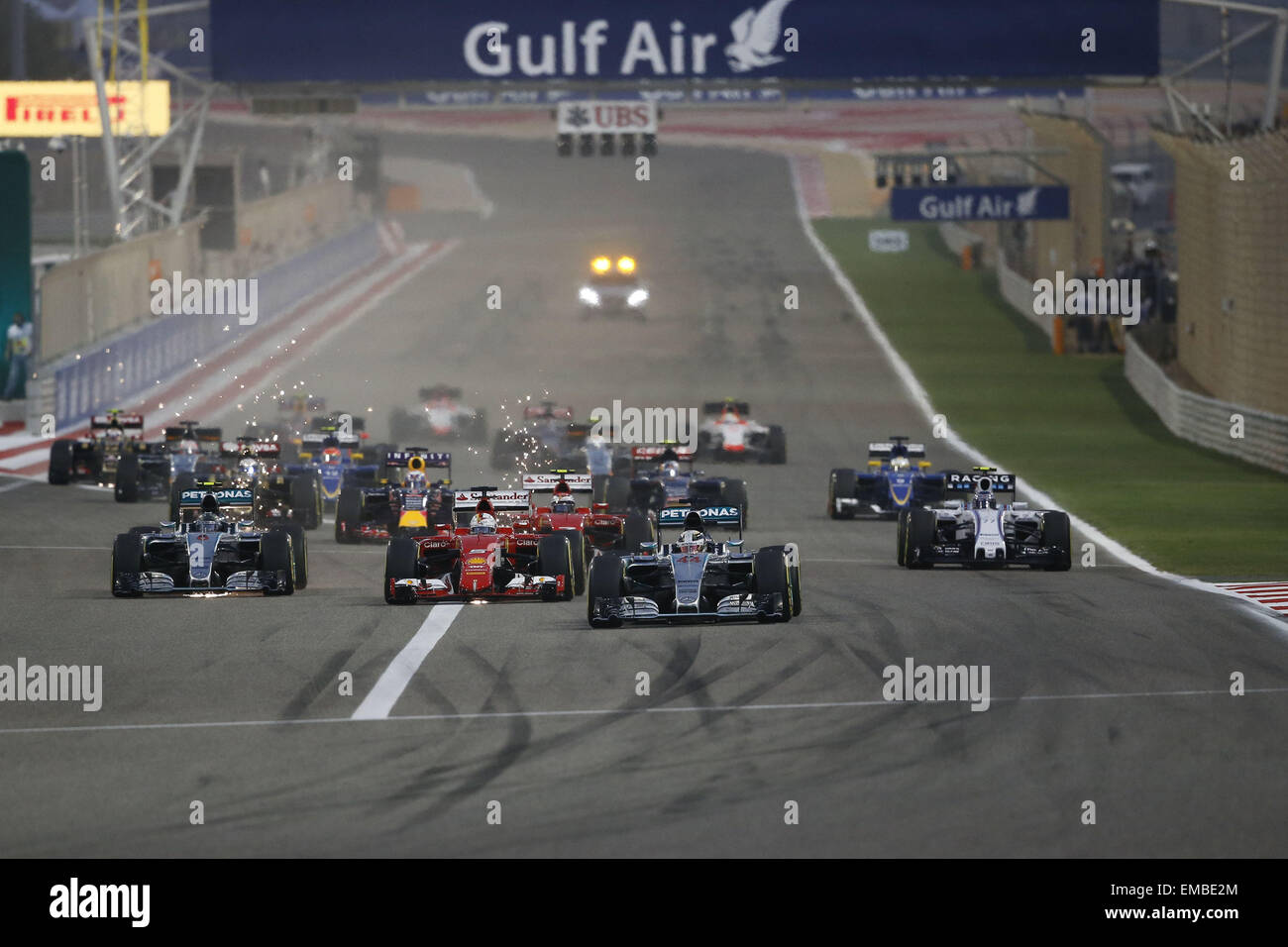 Lewis hamilton 2015 bahrain hi-res stock photography and images - Alamy