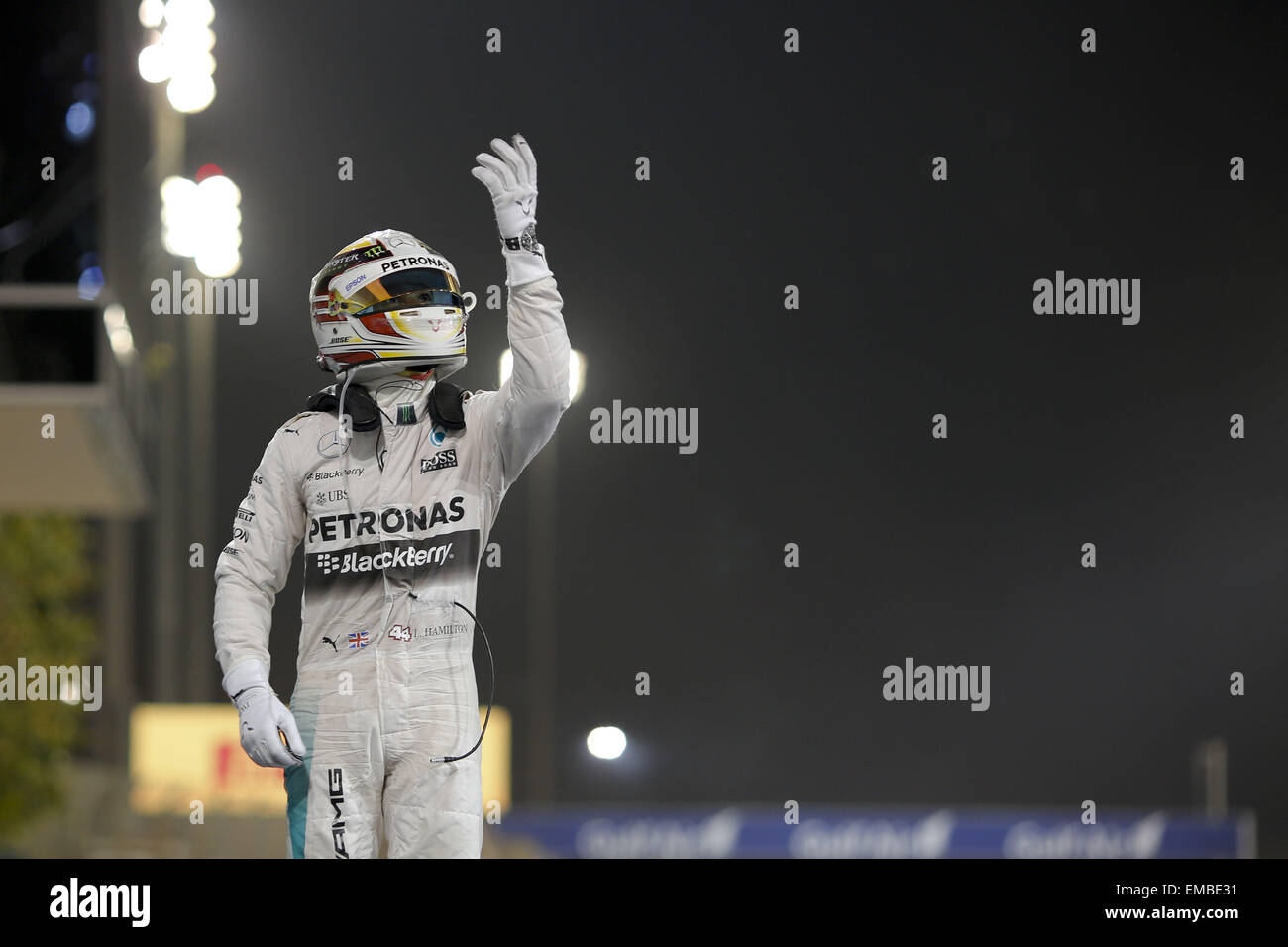 Lewis hamilton 2015 bahrain hi-res stock photography and images - Alamy