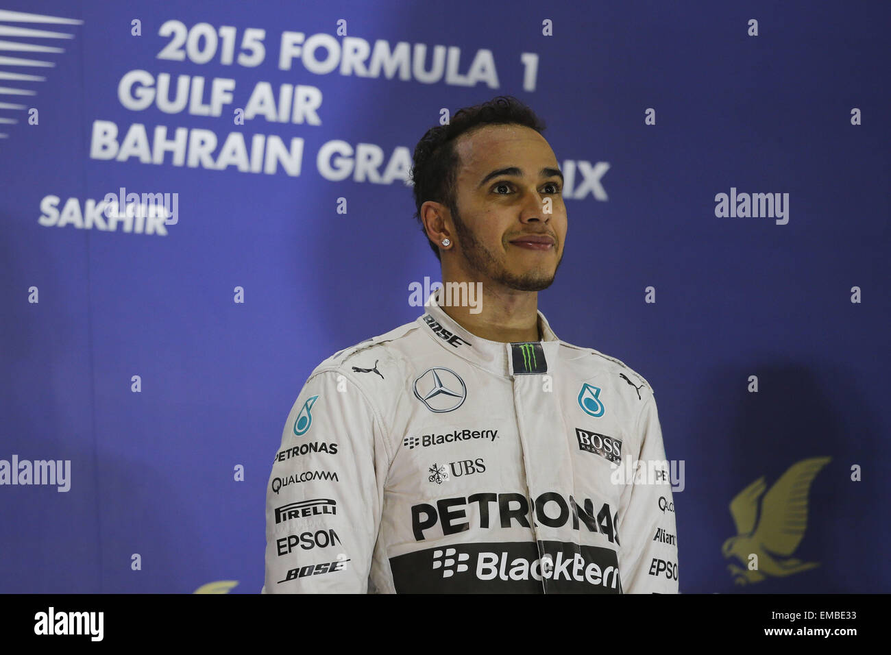 Lewis hamilton 2015 bahrain hi-res stock photography and images - Alamy