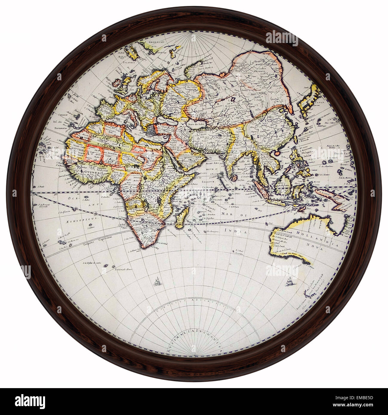 ancient world map Stock Photo - Alamy