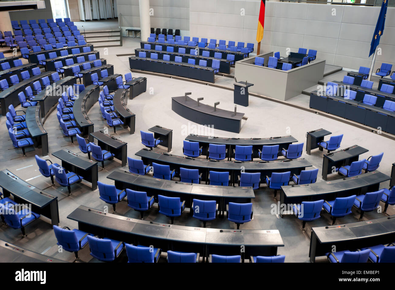 Empty Bundestag German Parliament Berlin Germany Europe Stock Photo - Alamy