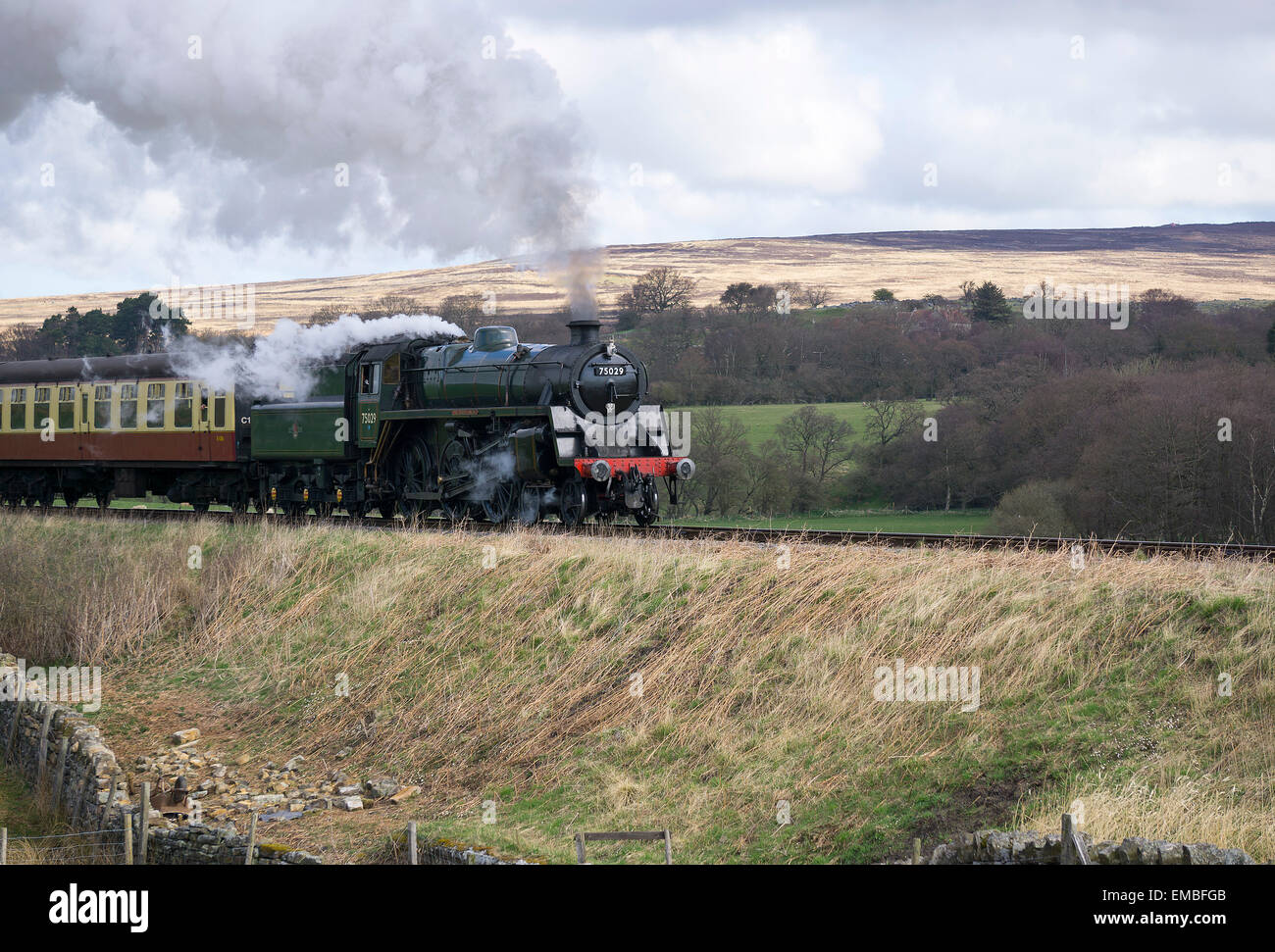 Heritage Steam Engines, North Yorkshire, UK Stock Photo - Alamy