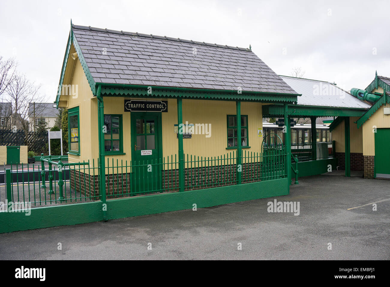 Views around Snowdon Mountain Railway at Llanberis Station Stock Photo ...