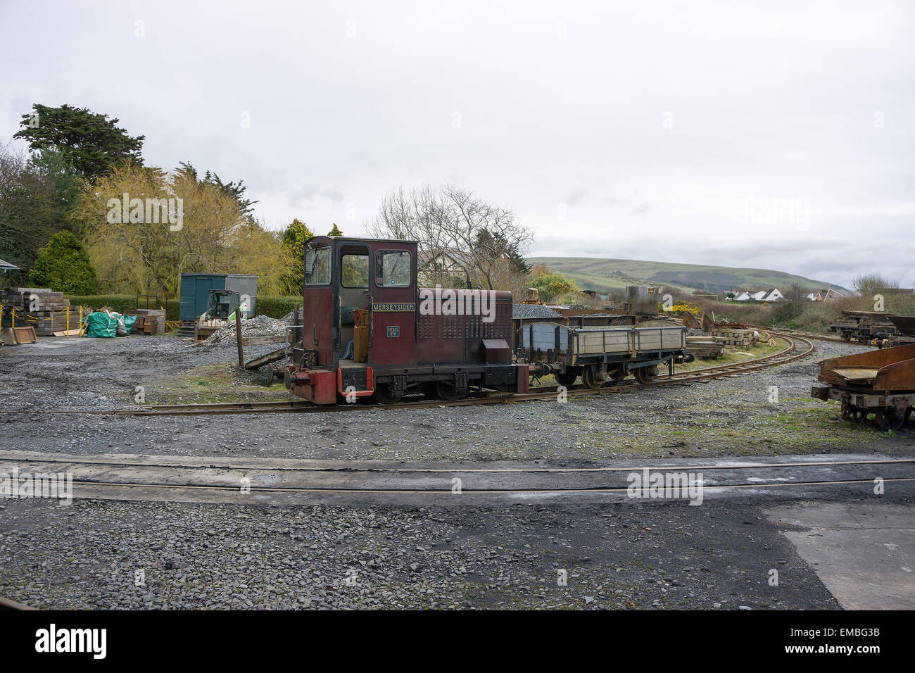 Little steam trains of wales hi-res stock photography and images - Alamy