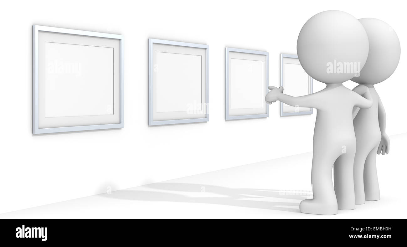 Small art gallery Cut Out Stock Images & Pictures - Alamy