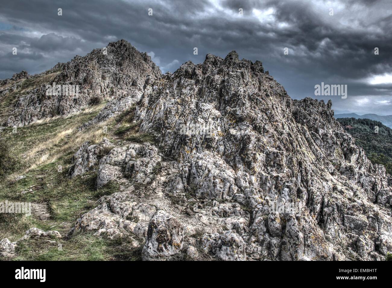 Ancient Observatory Kokino Stock Photo - Alamy