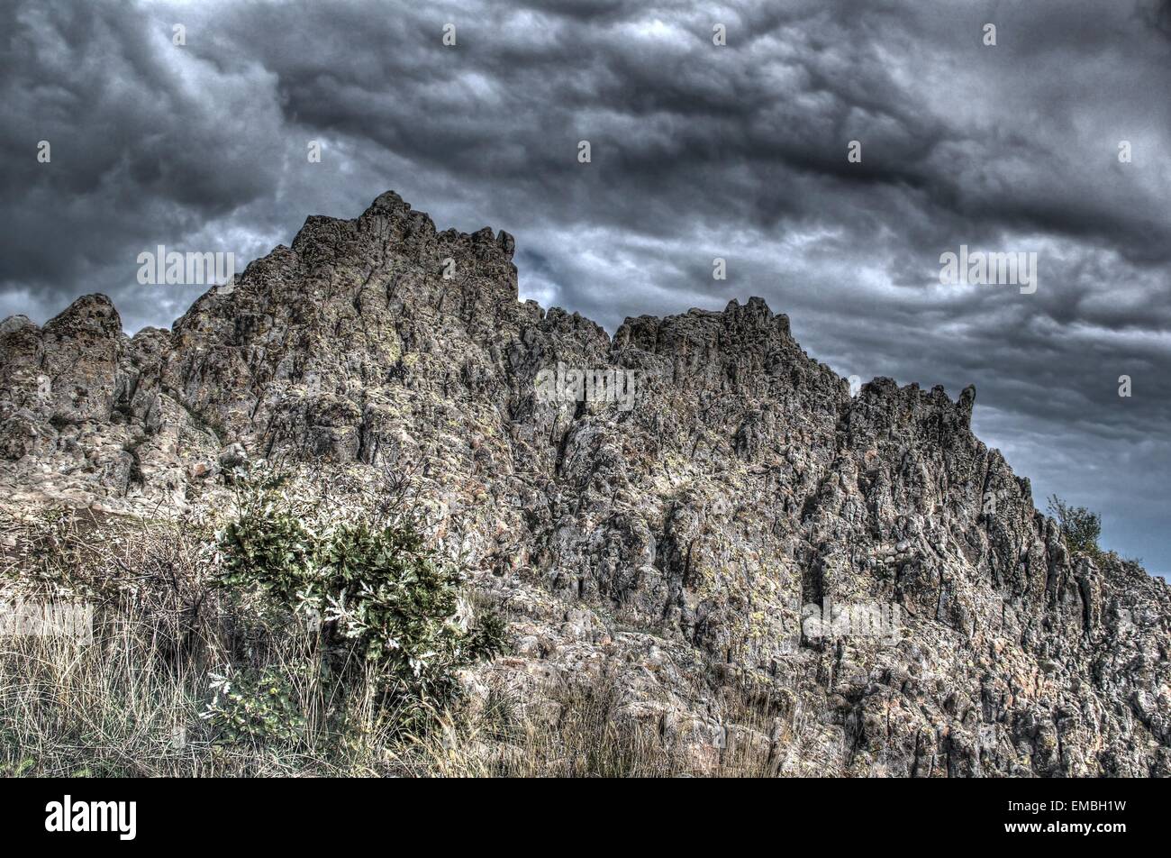Ancient Observatory Kokino Stock Photo - Alamy