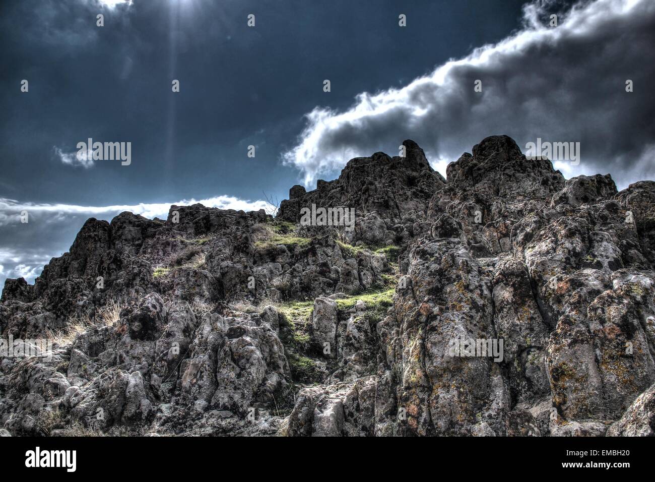 Ancient Observatory Kokino Stock Photo - Alamy