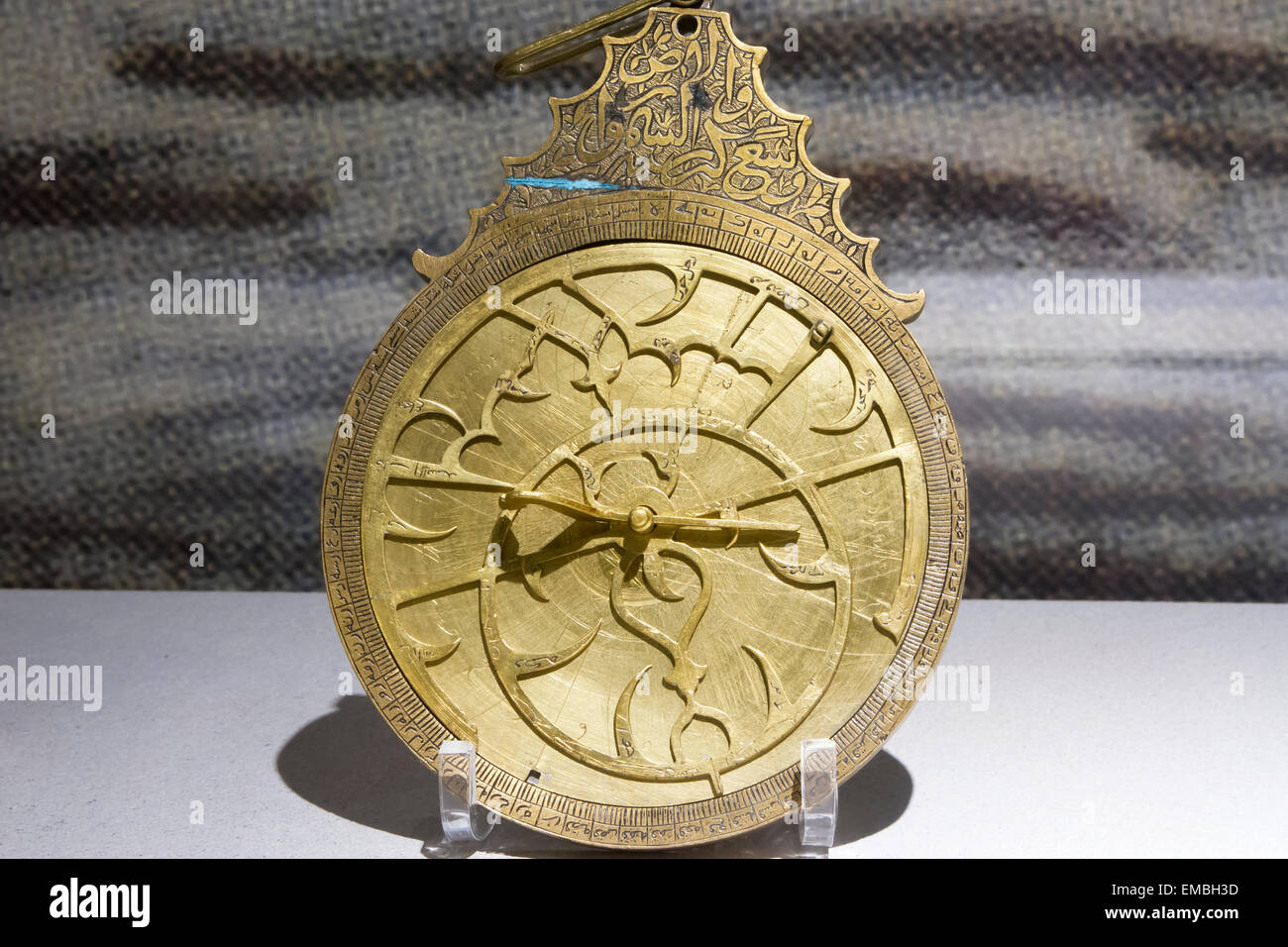 Antique astrolabe used by ancient astronomers, navigators and ...