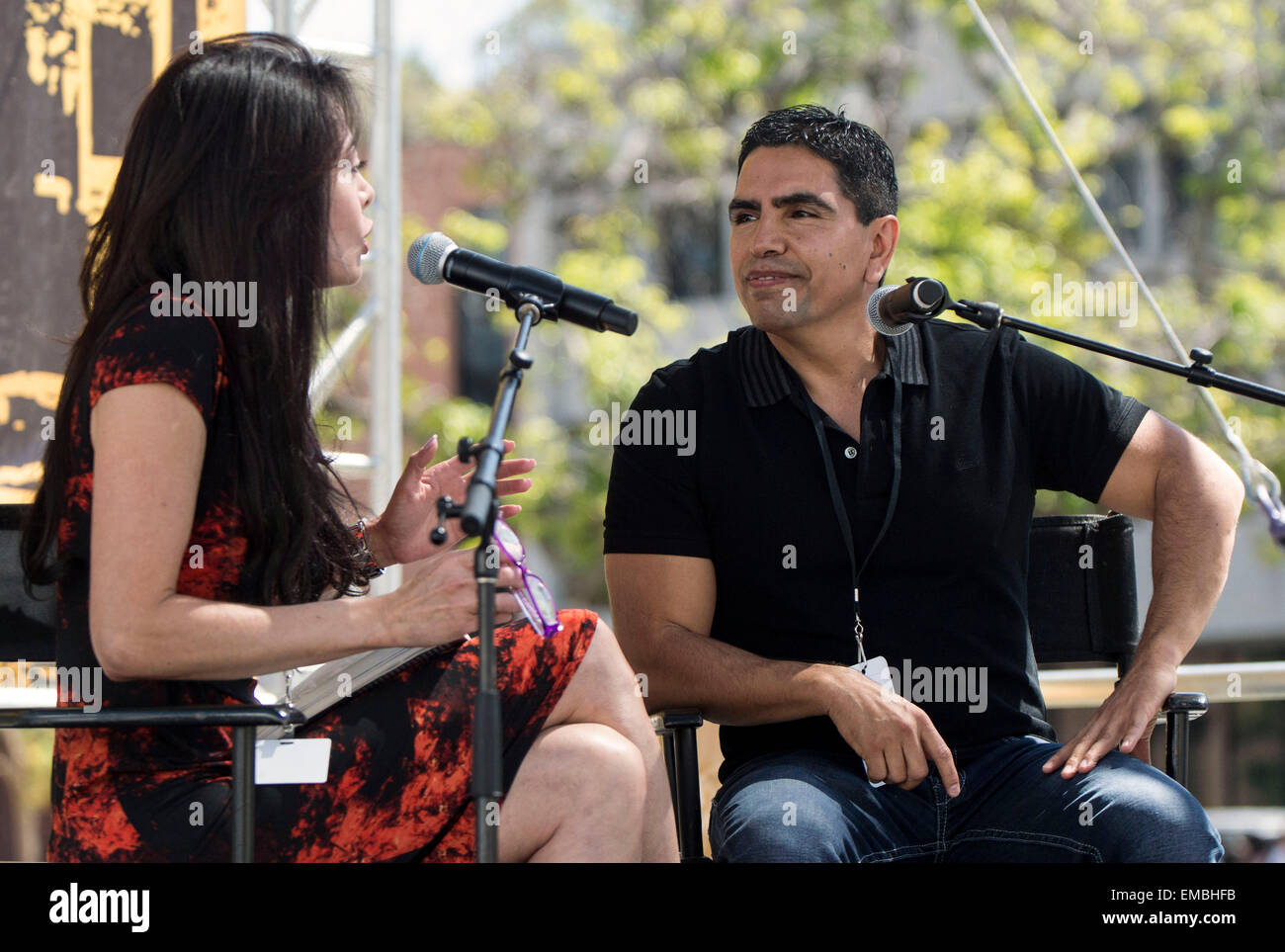 Los Angeles, California, USA. 18th Apr, 2015. EDDIE ''PIOLIN'' SOTELO ...