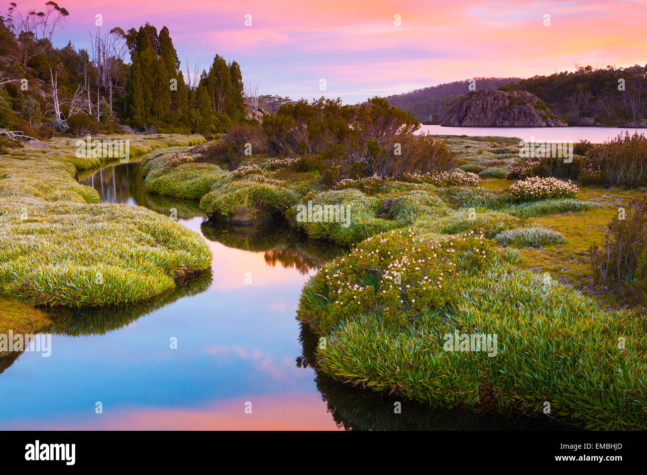 Lake Ball - Walls of Jerusalem National Park - Tasmania - Australia ...