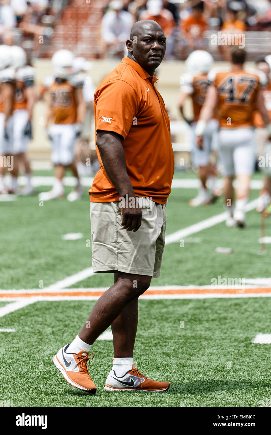 April 18, 2105: Texas Longhorns strength and conditioning coach Pat ...