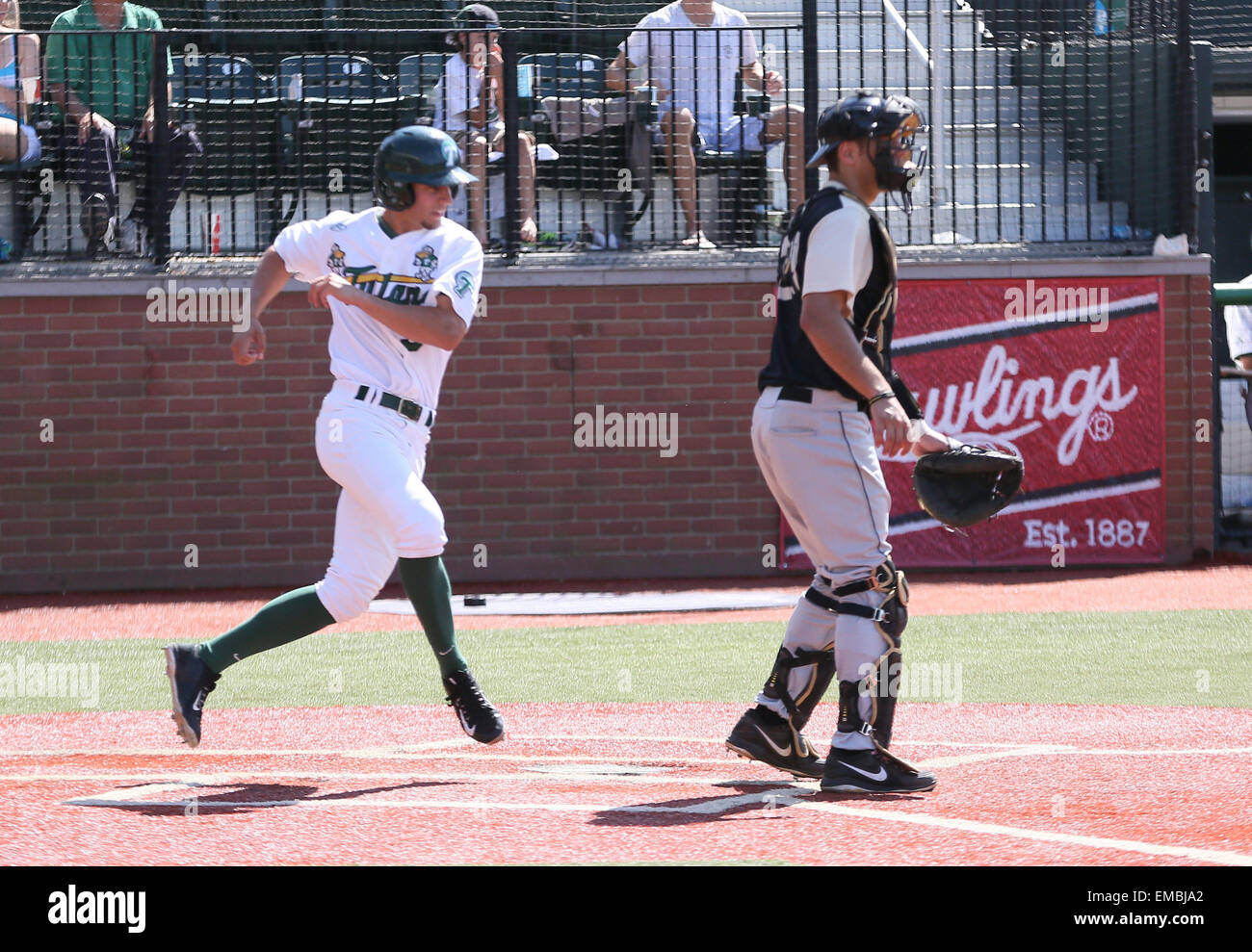 New Orleans, LA, USA. 19th Apr, 2015. Tulane outfielder John Gandolfo ...