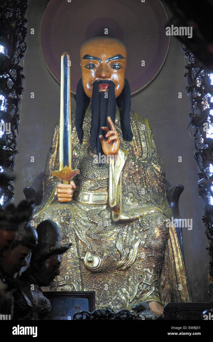 Vietnam, Ho Chi Minh City, Saigon, Jade Emperor Pagoda, interior Stock ...